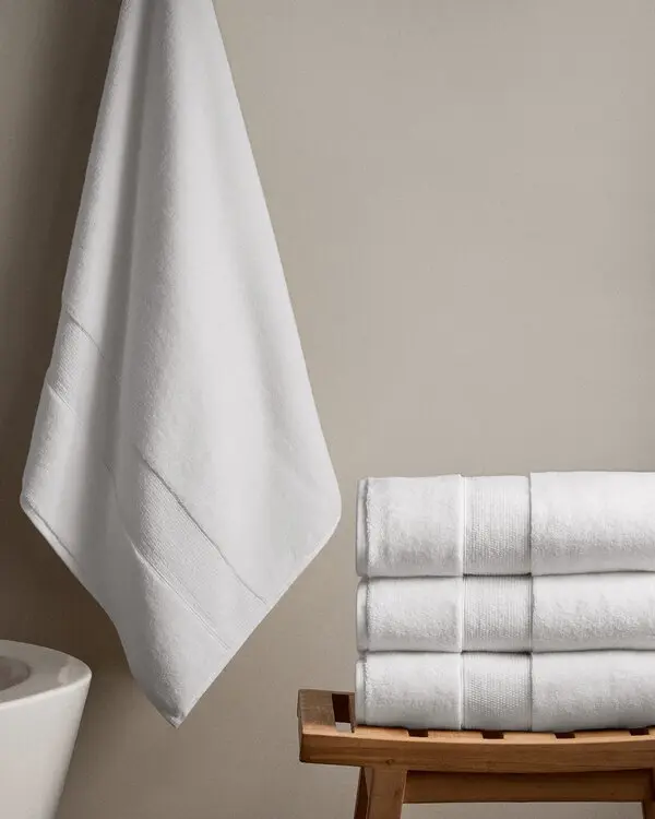 Quince Classic Organic Turkish Cotton Bath Towel - White