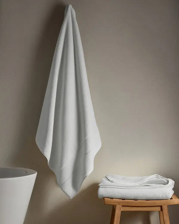 Quince Classic Organic Turkish Cotton Bath Sheet - Light Grey