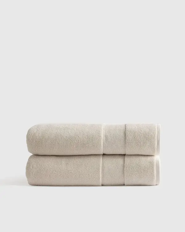 Quince Classic Organic Turkish Cotton Bath Sheet - Oat