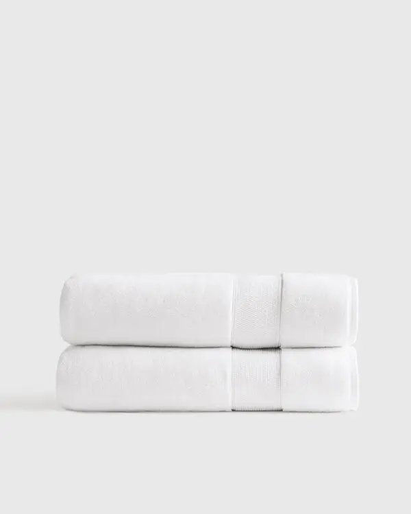Quince Classic Organic Turkish Cotton Bath Sheet - White