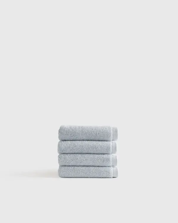 Quince Plush Organic Turkish Cotton Washcloth - Hydrangea