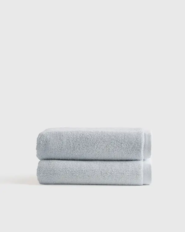 Quince Plush Organic Turkish Cotton Hand Towel - Hydrangea