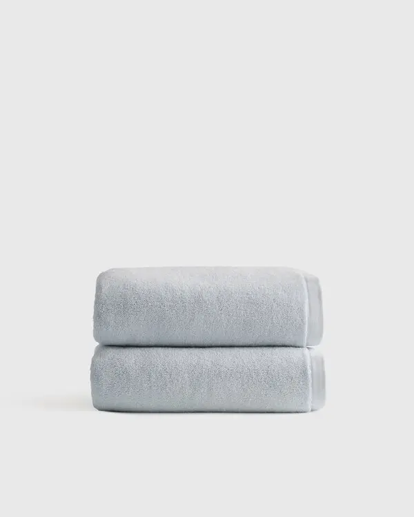 Quince Plush Organic Turkish Cotton Bath Towel - Hydrangea