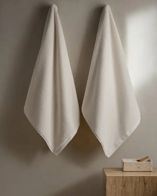 Quince Plush Organic Turkish Cotton Bath Towel - Ivory