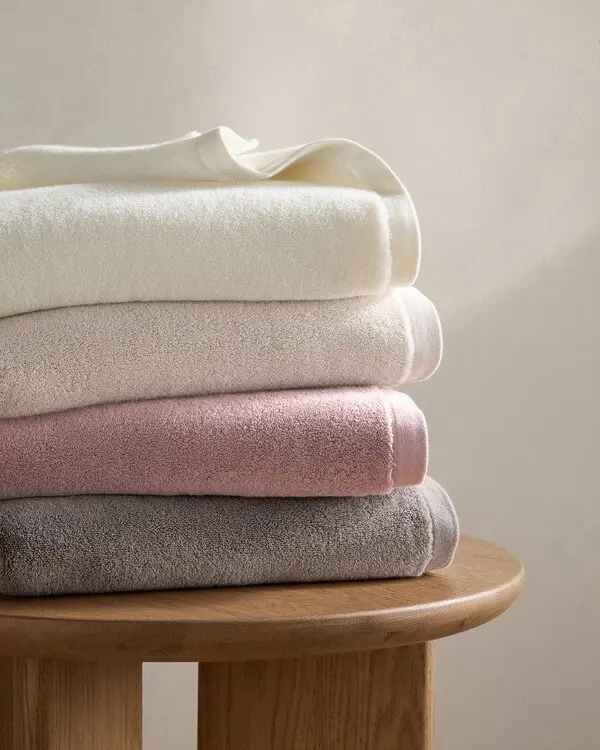 Quince Plush Organic Turkish Cotton Bath Towel - Ivory