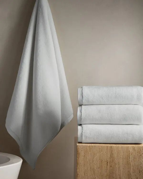 Quince Plush Organic Turkish Cotton Bath Towel - Light Grey