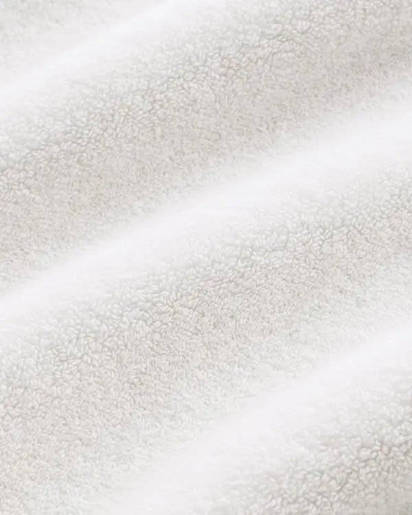 Quince Plush Organic Turkish Cotton Bath Sheet - White