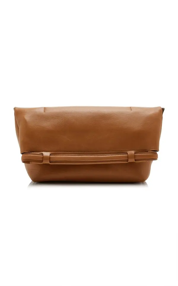 Janessa Leoné Small Auden Leather Clutch Bag
