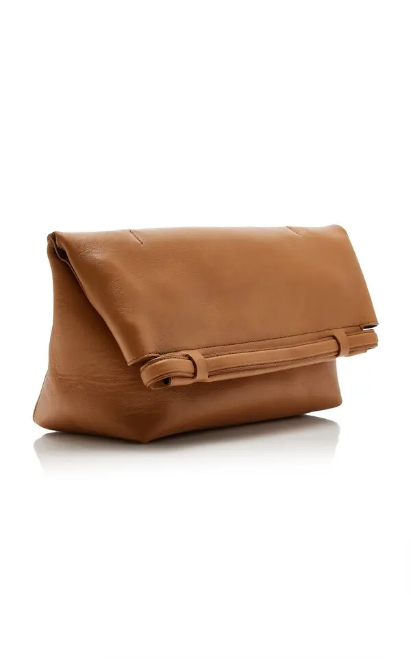 Janessa Leoné Small Auden Leather Clutch Bag