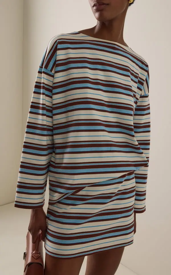 Posse Nadine Striped Cotton Top