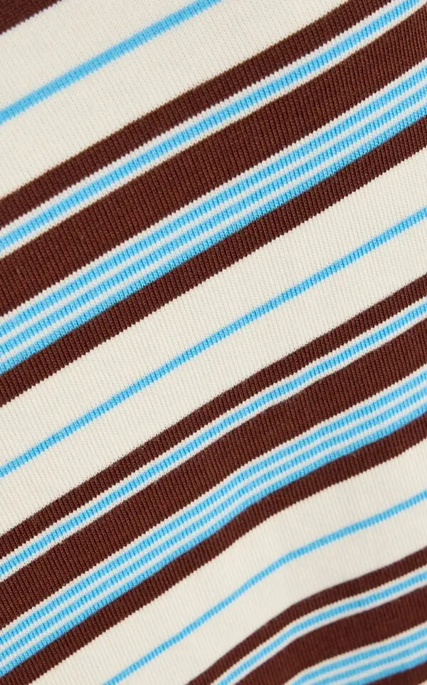 Posse Nadine Striped Cotton Top