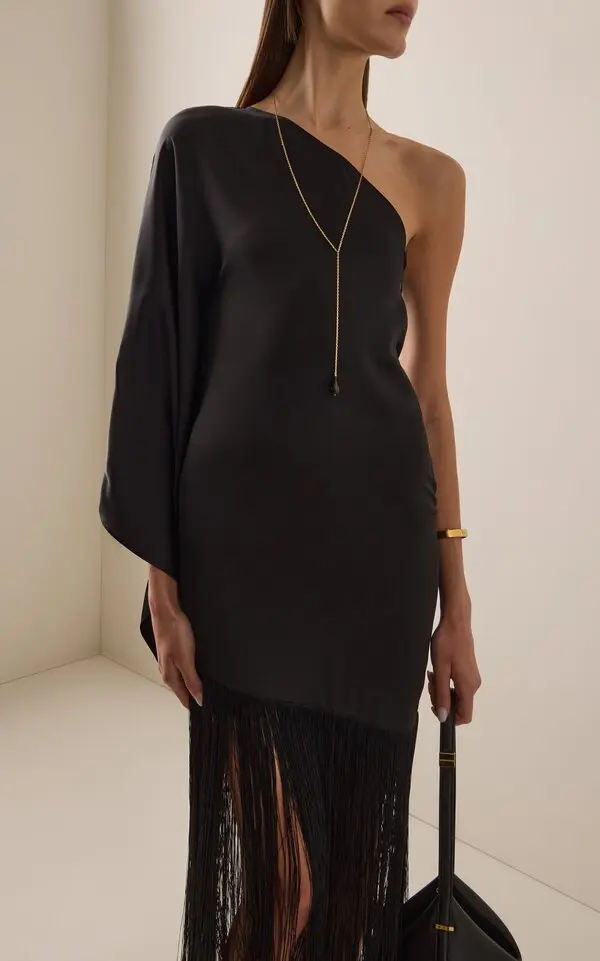 SIRAPOP Vivian Satin Mini With Fringe