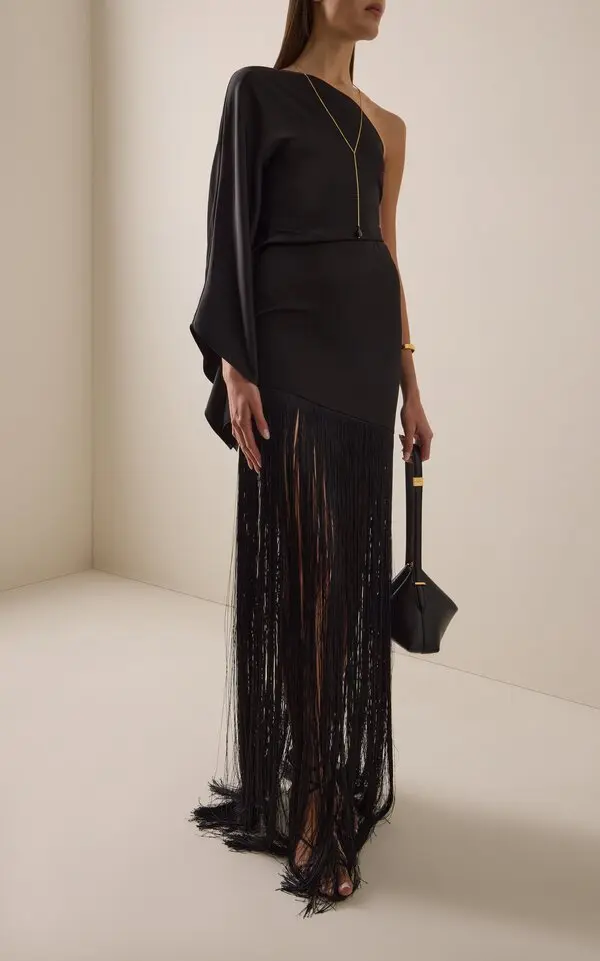 SIRAPOP Vivian Satin Mini With Fringe