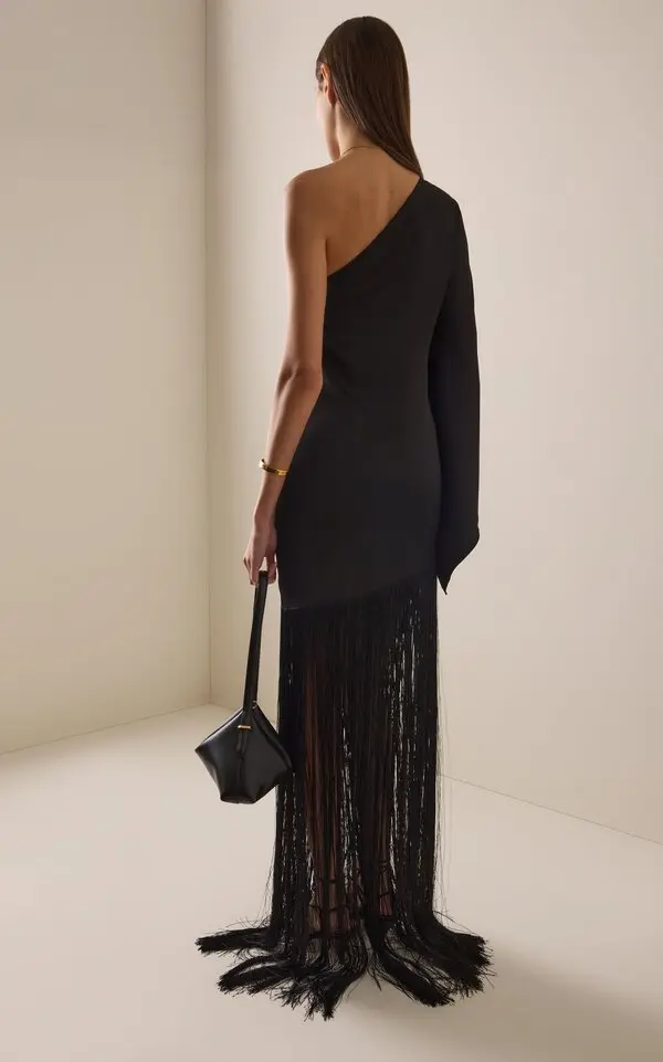 SIRAPOP Vivian Satin Mini With Fringe