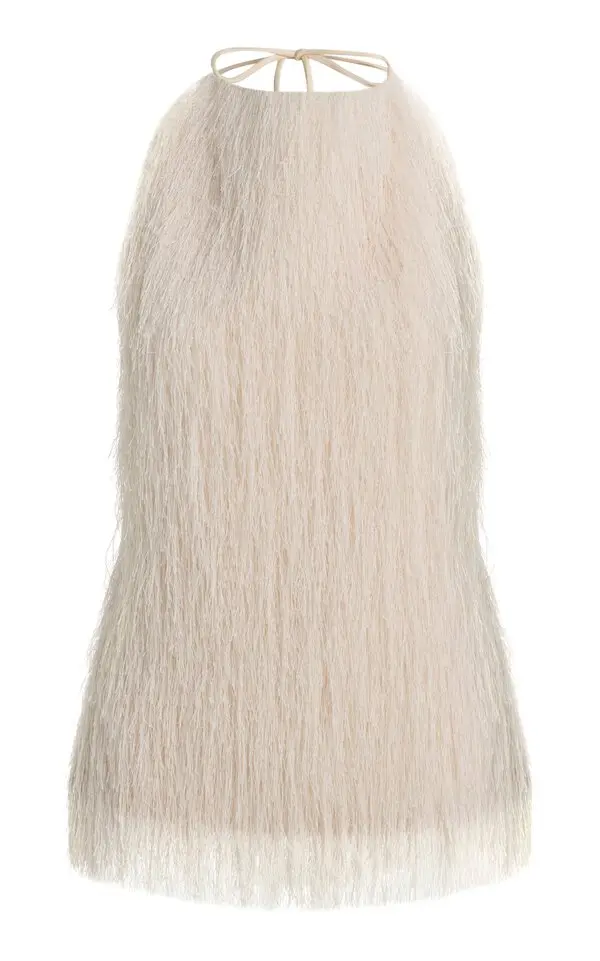 SIRAPOP Lina Fringe Top - Ivory