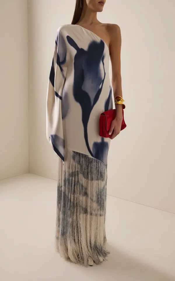 SIRAPOP Vivian Printed Mini With Fringe
