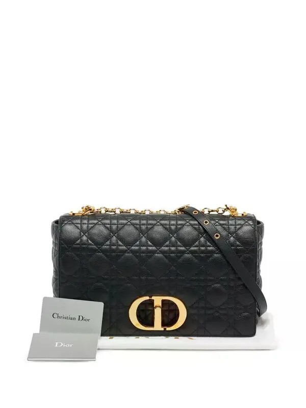 Dior Caro Cannage Shoulder Bag