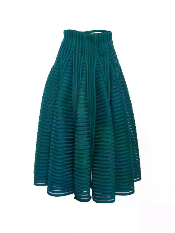 Maje Julien Mini Skirt - Green