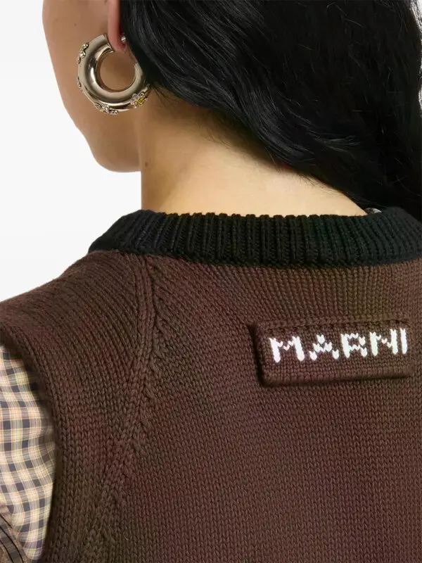 Marni Raglan Cap-sleeve Sweater