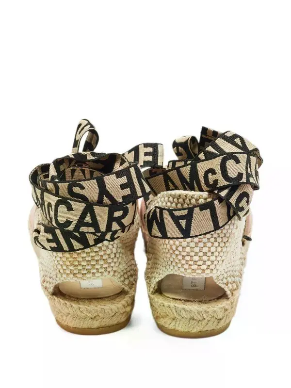 Stella McCartney Gaia Logo-strap Espadrilles