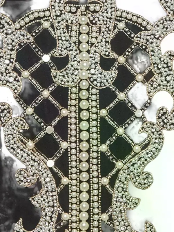 Balmain Pearl-embellished Jersey T-shirt