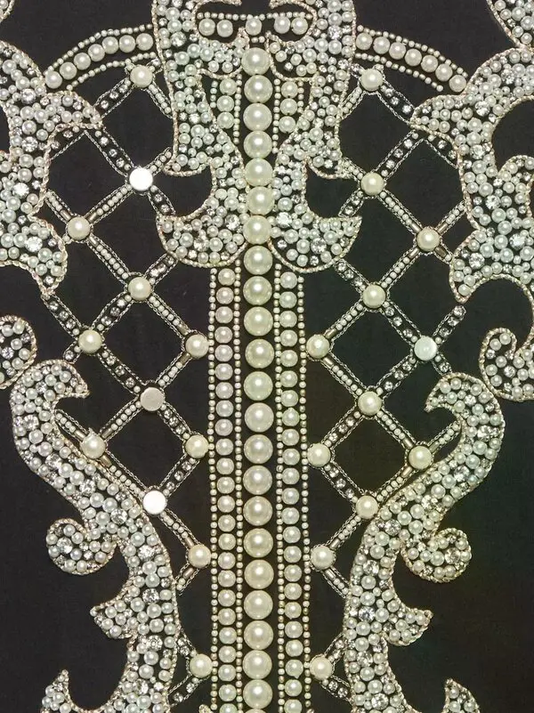 Balmain Pearl-embellished Jersey T-shirt
