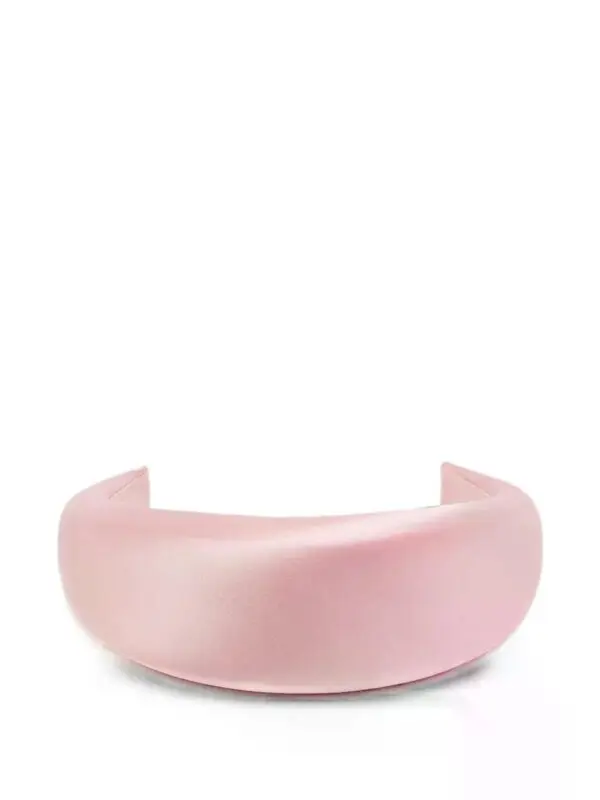 Prada Padded Satin Wide Headband