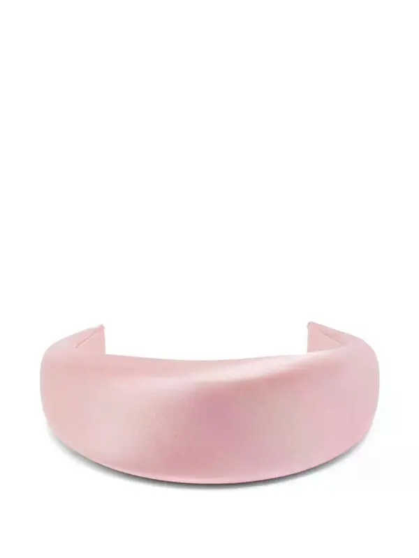 Prada Padded Satin Wide Headband
