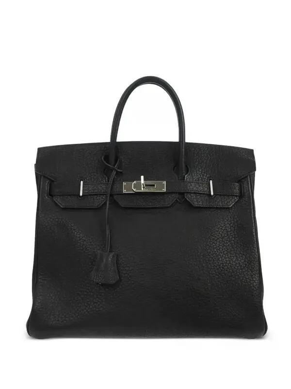Hermès 2005 Haut À Courroies 32 Handbag - Black