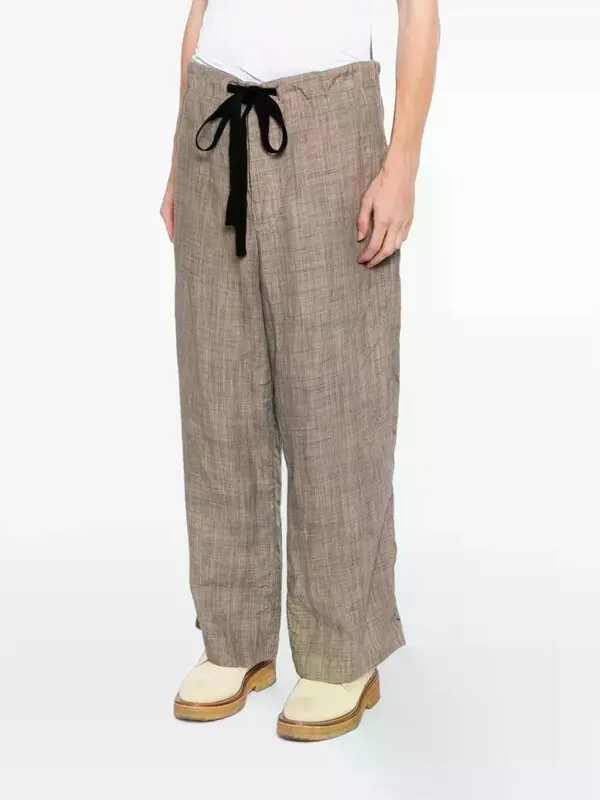 BIEK VERSTAPPEN Plaid Trousers