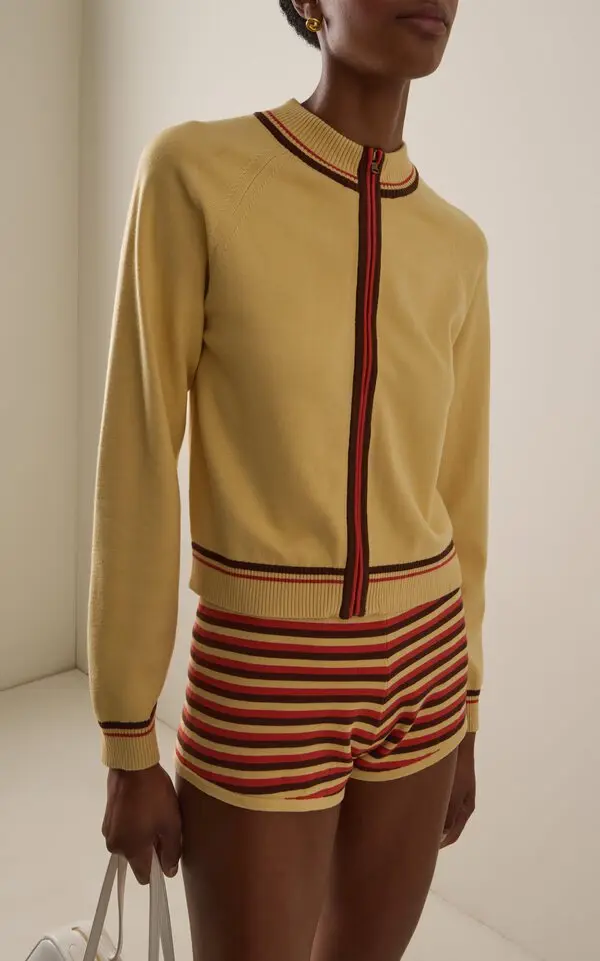 Posse Noah Knit Zip-up Track Jacket