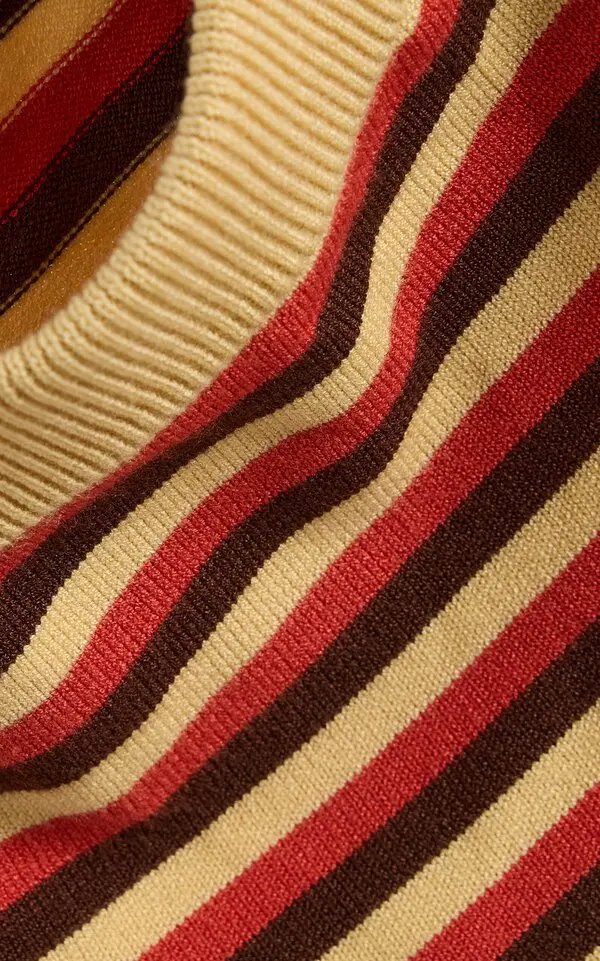 Posse Lexi Striped Knit Shorts - Multi