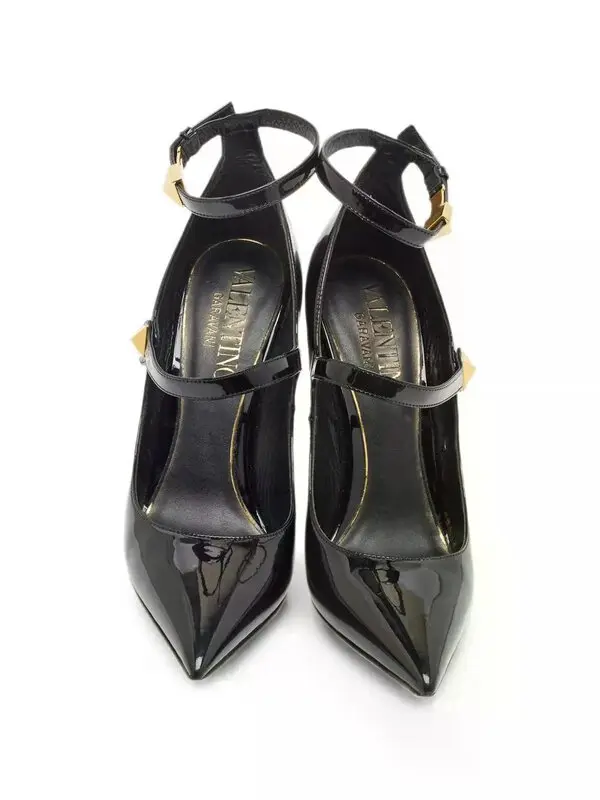 Valentino Garavani Rockstud Ankle-strap Pumps