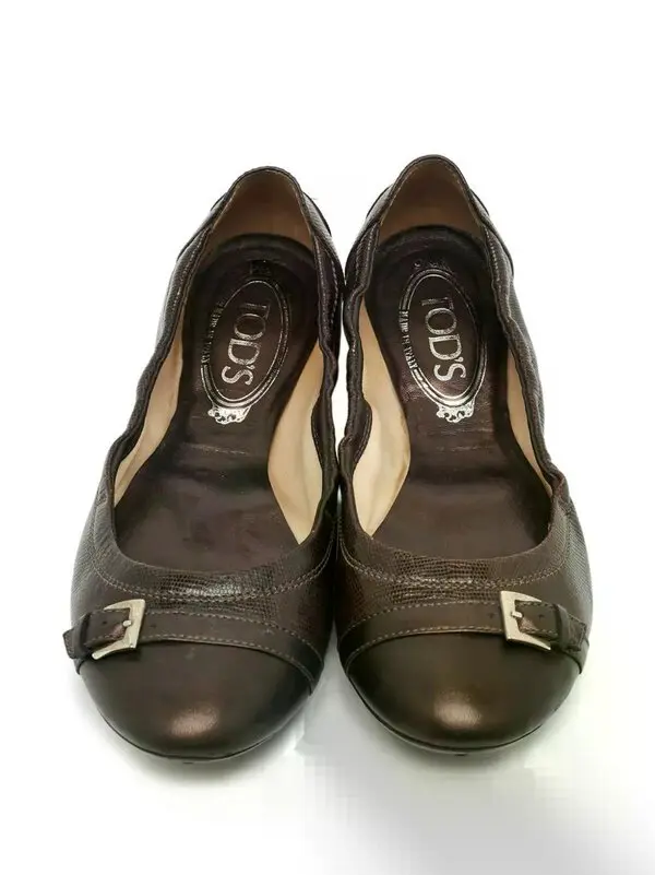 TOD'S Buckle-detail Ballet Flats
