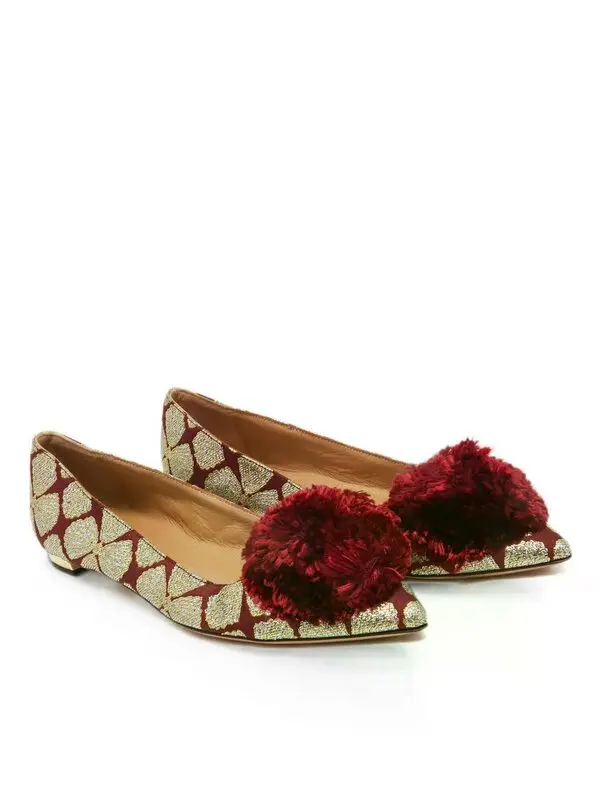AQUAZZURA Tropicana Ballet Flats