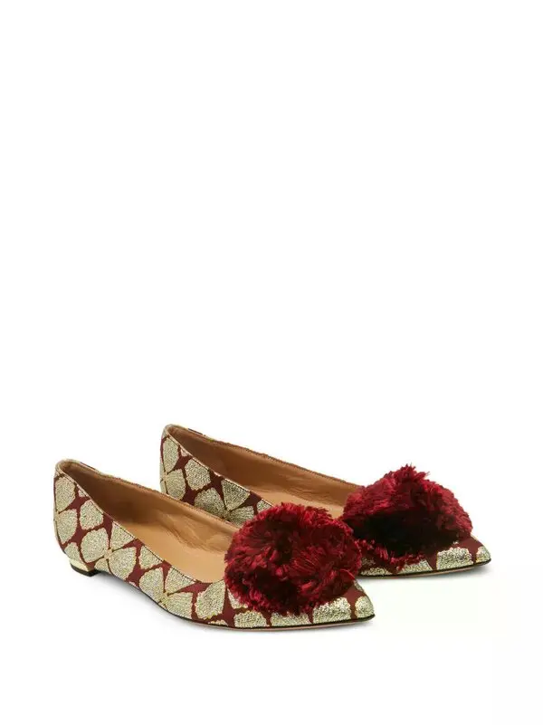 AQUAZZURA Tropicana Ballet Flats