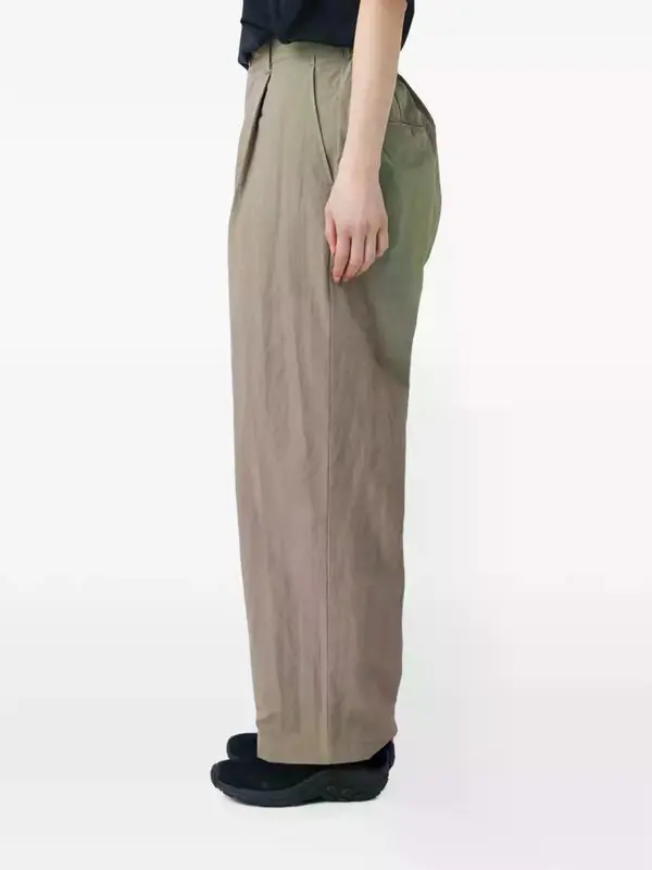 SNOW PEAK Pleated Washer Trousers