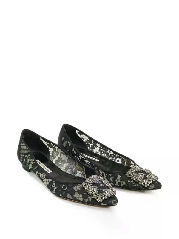 Manolo Blahnik Hangisi Ballet Flats