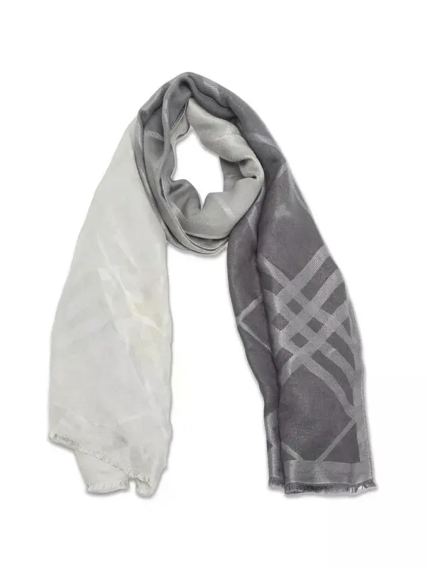 Burberry Ombre Check Shawl