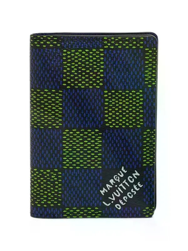 LOUIS VUITTON Damier Heritage Canvas Pocket Organizer - Blue