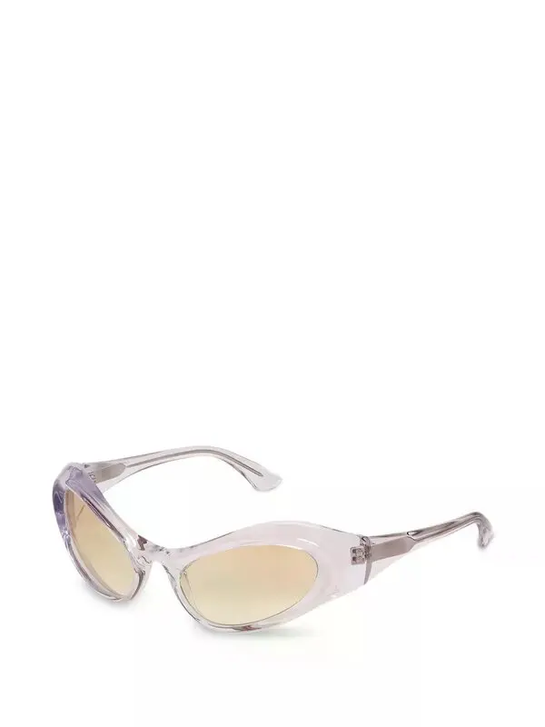 Henrik Vibskov Scott Geometric-frame Sunglasses - Neutrals