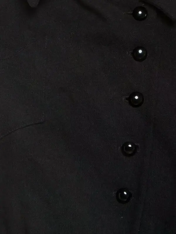 Sonia Rykiel Paris Puff Sleeve Fitted Jacket