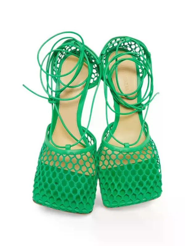 Bottega Veneta Stretch Heeled Sandals