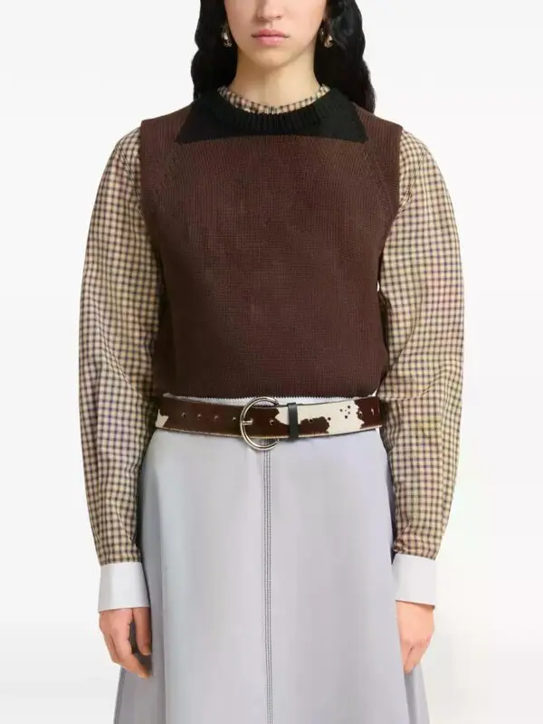 Marni Raglan Cap-sleeve Sweater