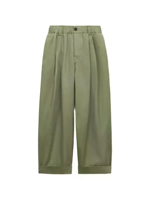 Marni Canvas Pleated Trousers