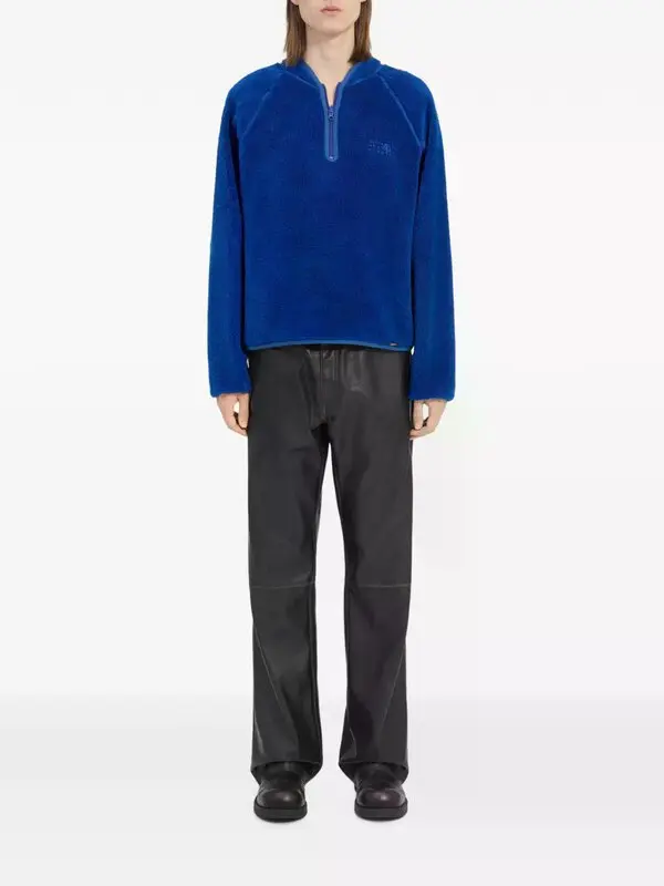 MAISON MARGIELA Reversible Teddy Fleece Sweatshirt