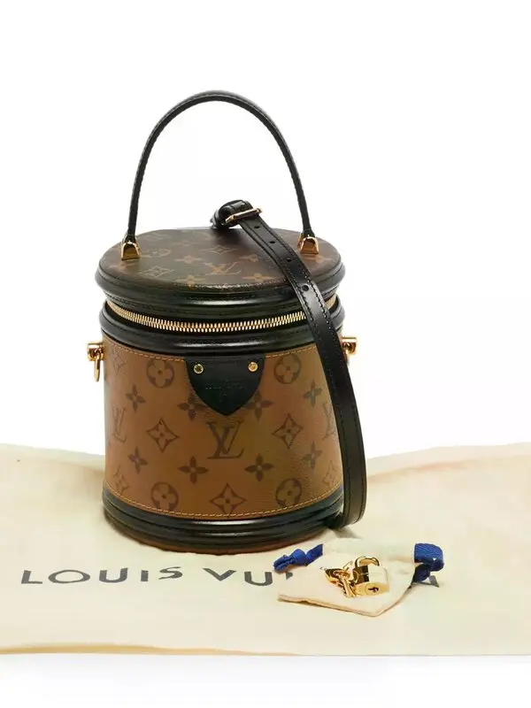 LOUIS VUITTON Cannes Monogram Reverse Bucket Bag - Neutrals