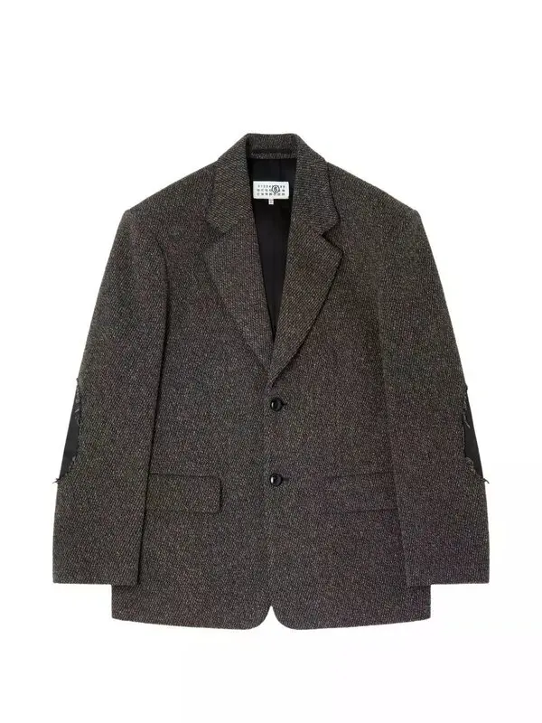 MAISON MARGIELA Wool Tweed Suit Jacket