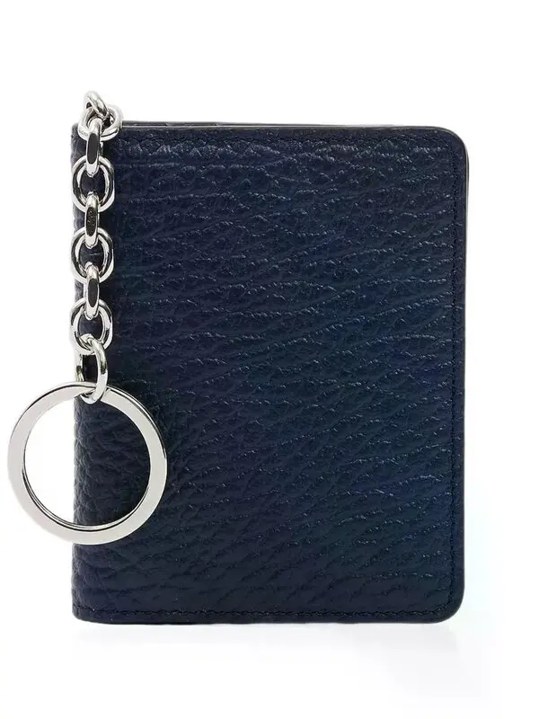 MAISON MARGIELA Card Holder Clip 2 Keyring - Blue