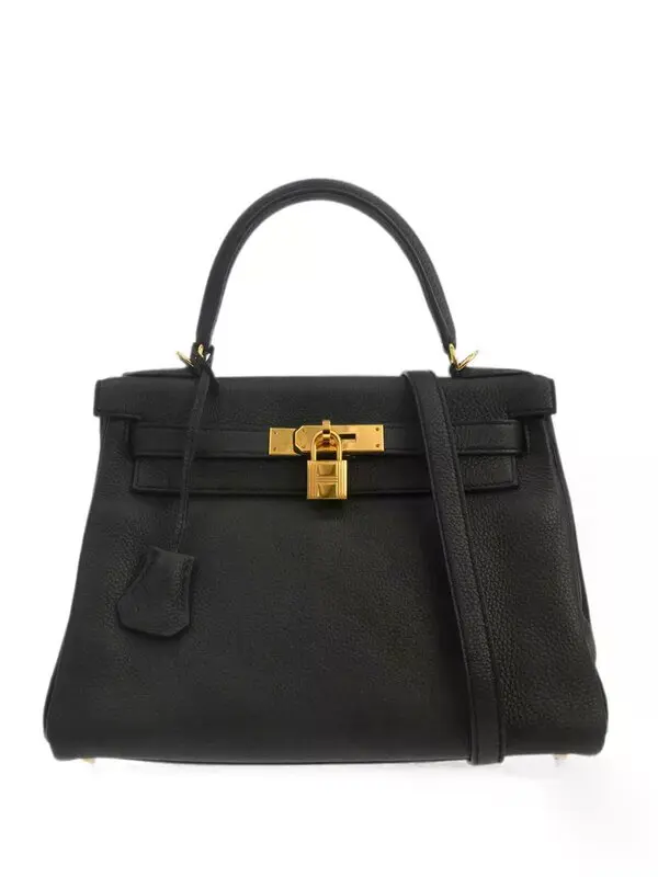 Hermès Kelly 28 Retourne Tote Bag - Black